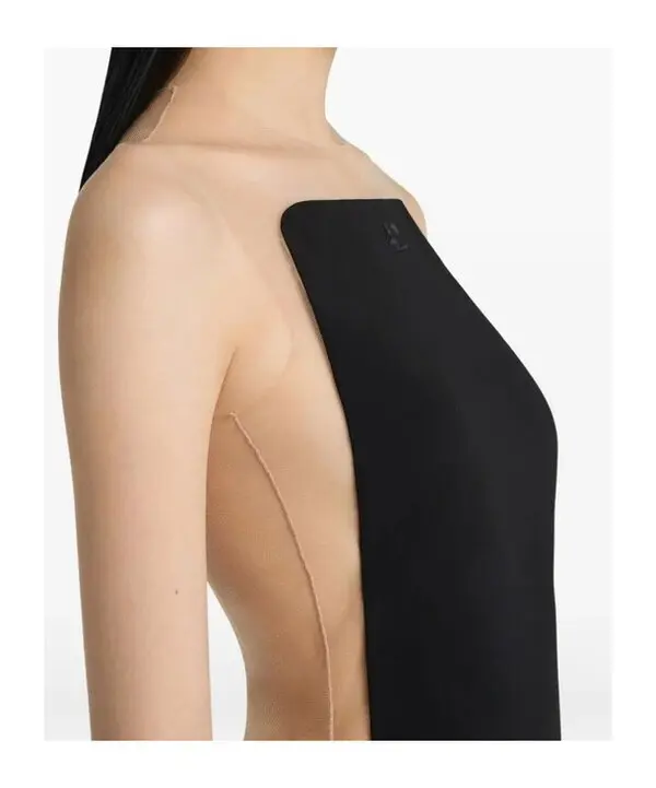 COURREGES Courrèges Illusion Sunshiel Tulle Bodysuit