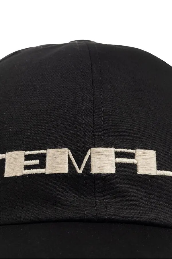 Rick Owens Baseball Cap - Black