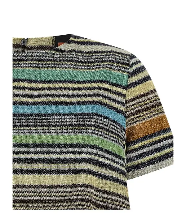 Missoni Striped Crewneck T-shirt