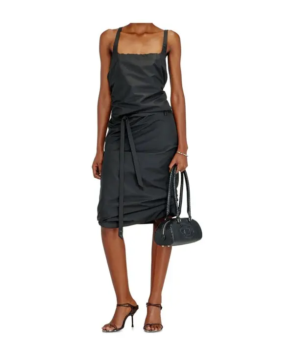 DIESEL® D-sanat Open-back Belted Dress