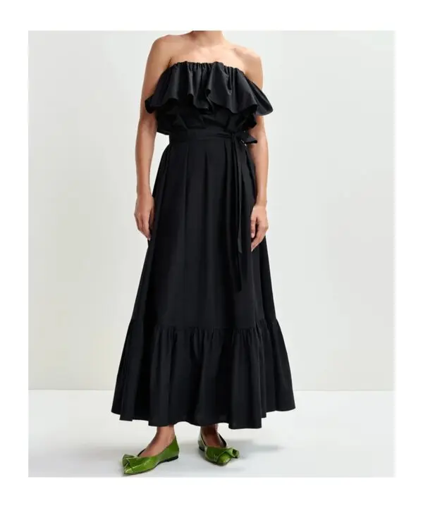 Essentiel Antwerp Joyce Ruffled Maxi Dress