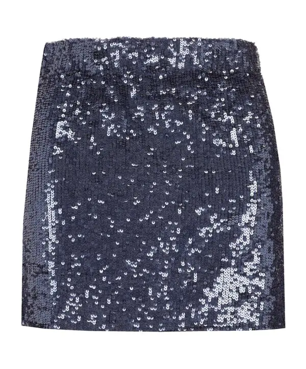 P.a.r.o.s.h Sequin Embellished Mini Skirt