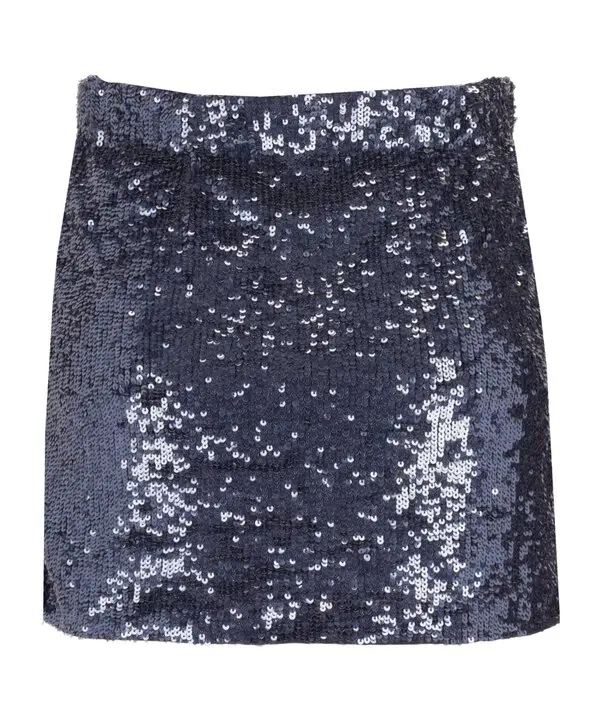 P.a.r.o.s.h Sequin Embellished Mini Skirt