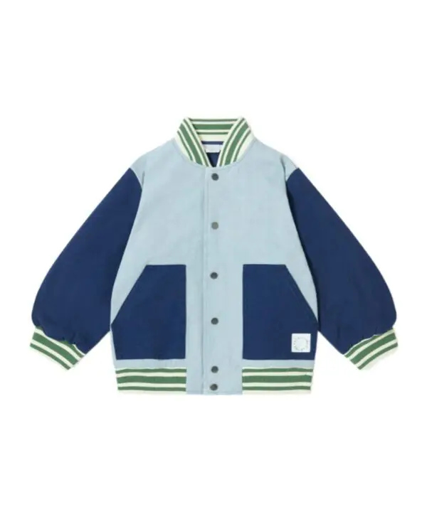 Stella McCartney Color-blocked Varsity Jacket