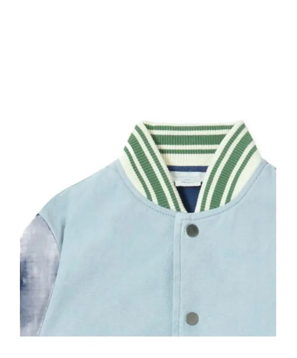 Stella McCartney Color-blocked Varsity Jacket