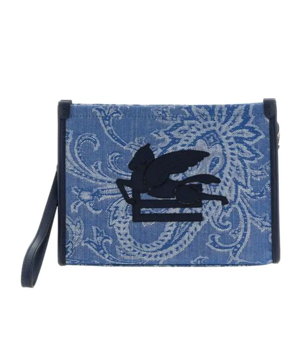 Etro Zipped Clutch Bag