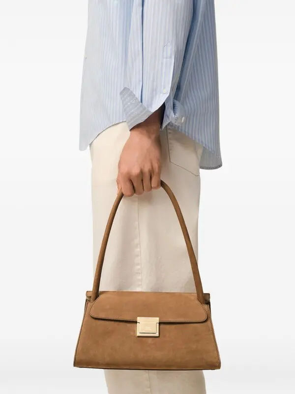 AMI Paris Small Mimi Bag - Brown