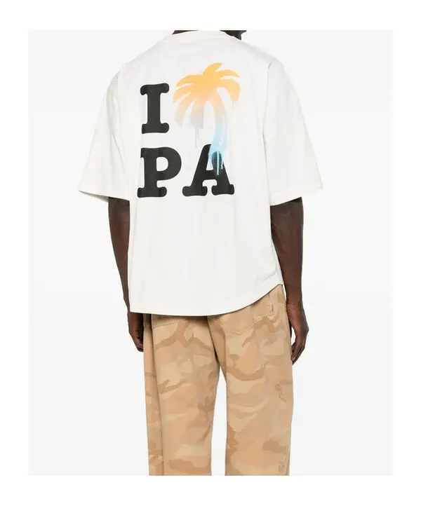 Palm Angels I Love Pa Oversize T-shirt - White