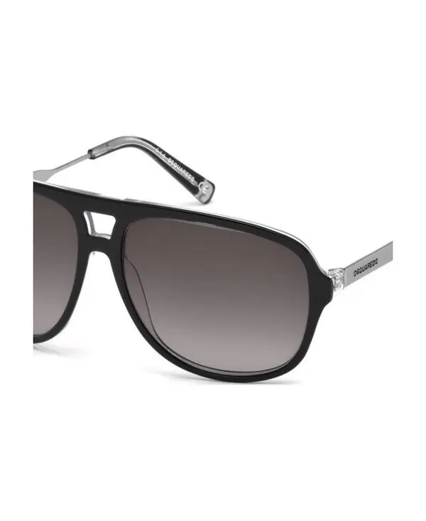 Dsquared2 Aviator Logo Sunglasses - Gray