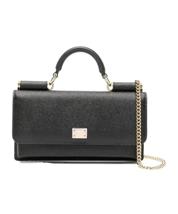 Dolce & Gabbana Chain Shoulder Bag - Black