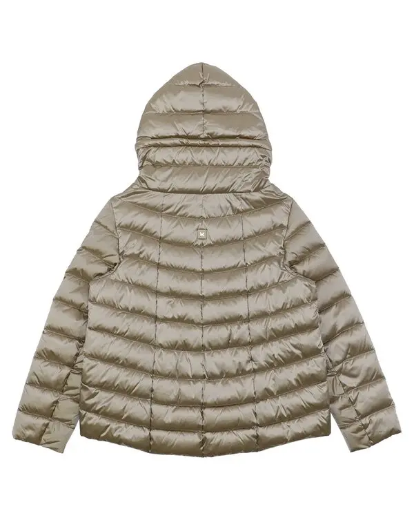Max Mara Hooded Quilted Down Jacket