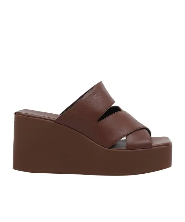 VIC MATIE Wedge Crossover Sandals