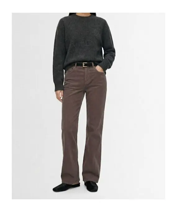 THE ROW Carlyle Cotton Corduroy Pants