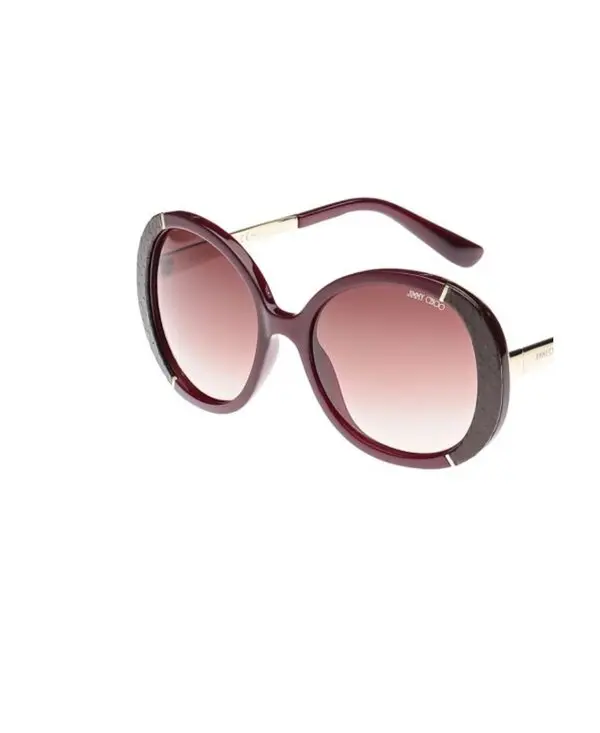 JIMMY CHOO Logo Detail Sunglasses - Pink
