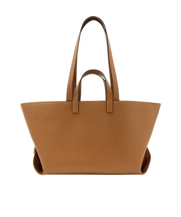 A.p.c. Le Drummer Leather Tote Bag - Camel-colored
