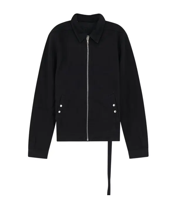 Rick Owens Zip Up Jacket - Black