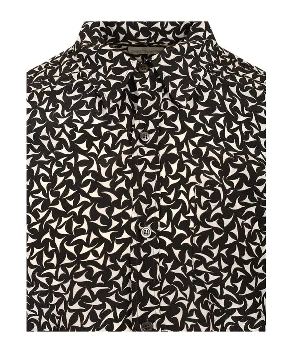 Dries Van Noten Patterned Long-sleeved Shirt