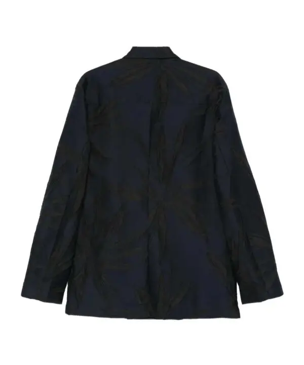 Dries Van Noten Double-breasted Suit Jacket - Navy