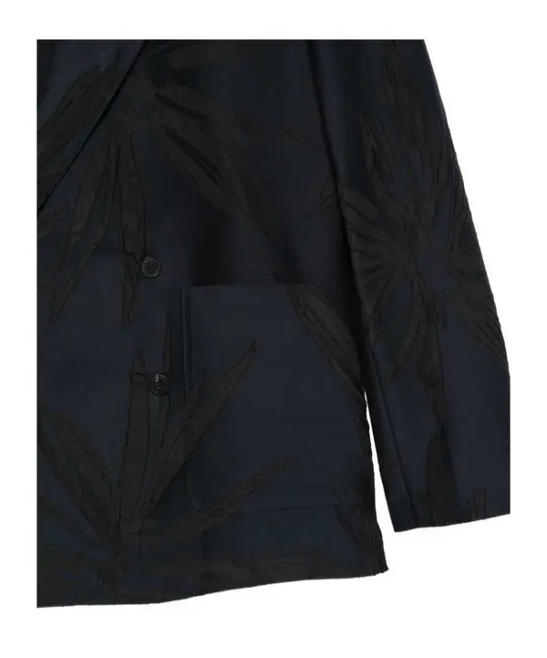 Dries Van Noten Double-breasted Suit Jacket - Navy