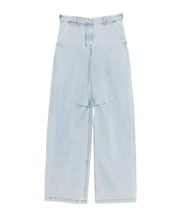 ENTIRE STUDIOS Belt Loop Jeans - White