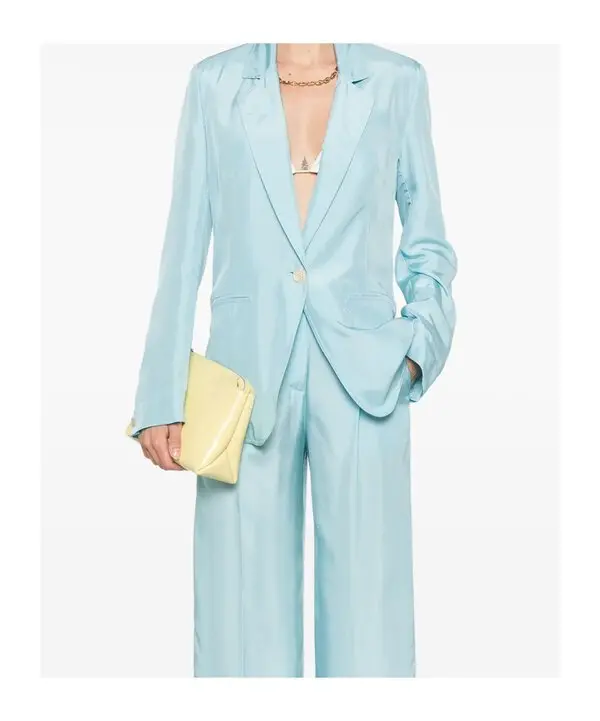FORTE_FORTE Silk Blazer