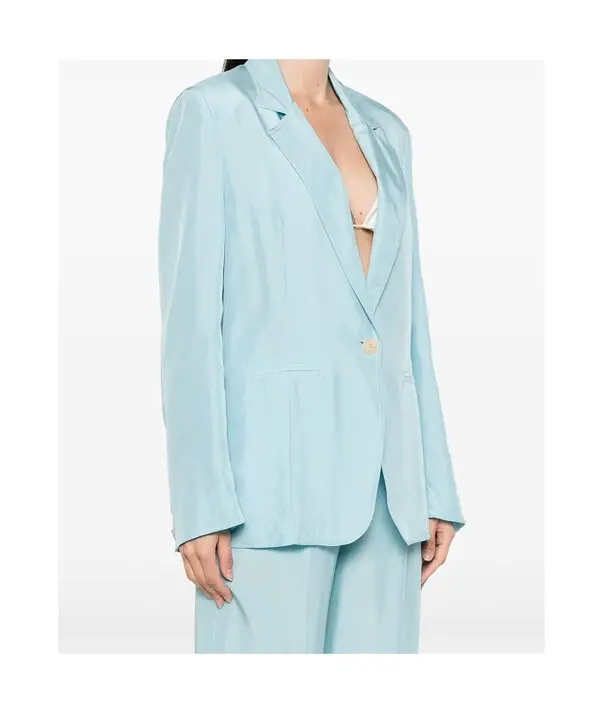FORTE_FORTE Silk Blazer