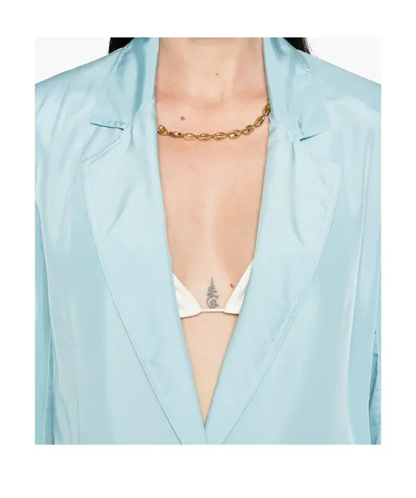 FORTE_FORTE Silk Blazer