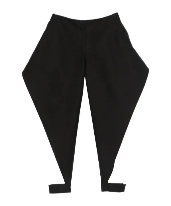 Alaïa Wide-leg Cuffed Trousers - Black