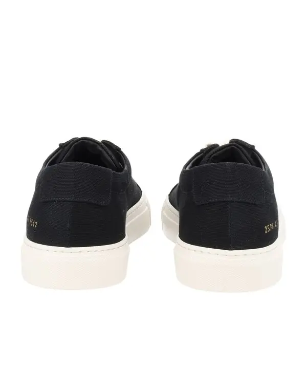 COMMON PROJECTS Achilles Nubuck Lace-up Sneakers - Black