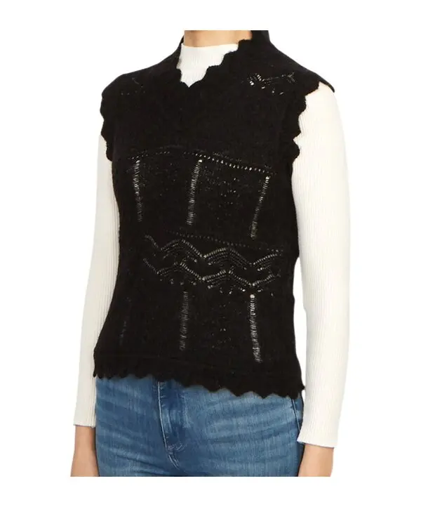 ALLSAINTS Lace V-neck Vest