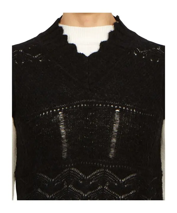 ALLSAINTS Lace V-neck Vest