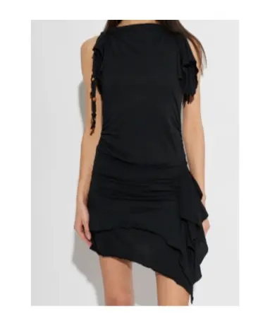 Isabel Marant Étoile Asymmetrical Ruffled Dress
