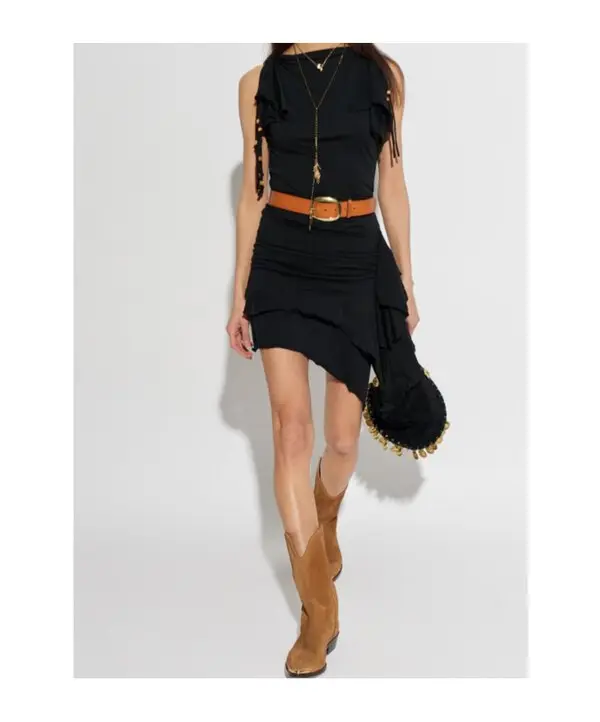 Isabel Marant Étoile Asymmetrical Ruffled Dress