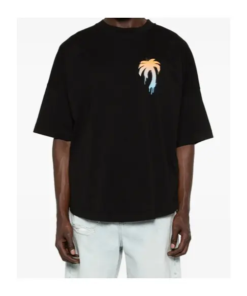 Palm Angels I Love Pa Oversize T-shirt - Black