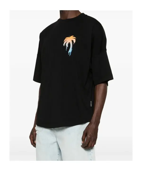 Palm Angels I Love Pa Oversize T-shirt - Black