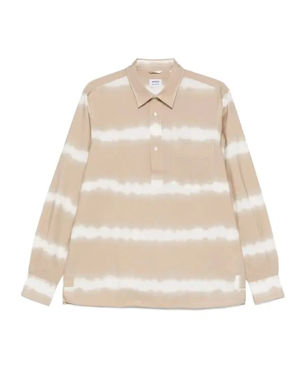 Aspesi Printed Detail Polo Shirt
