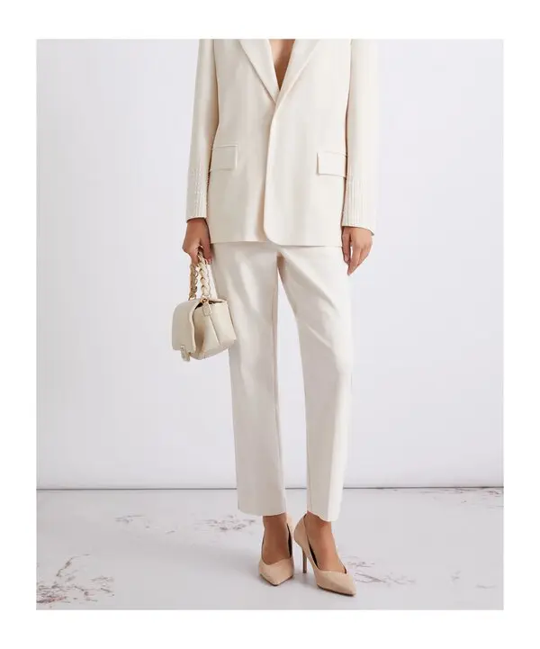 Marella Stretch Cotton-blend Trousers