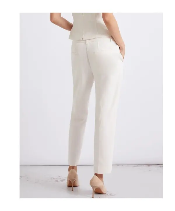 Marella Stretch Cotton-blend Trousers