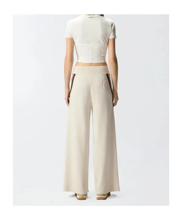 Pinko Drawstring Stripe Trousers