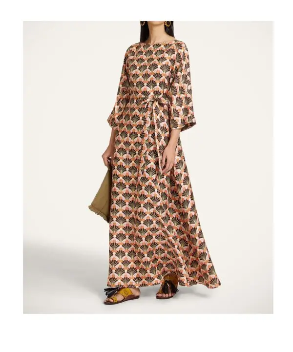 La DoubleJ Printed Maxi Dress