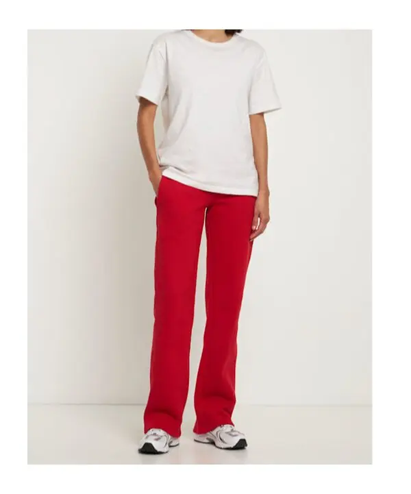 MOWALOLA Logo Print Cotton Jersey Sweatpants