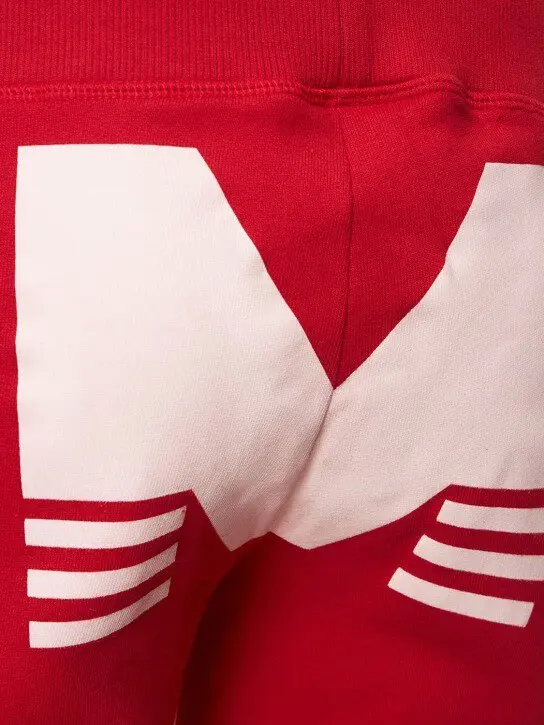 MOWALOLA Logo Print Cotton Jersey Sweatpants