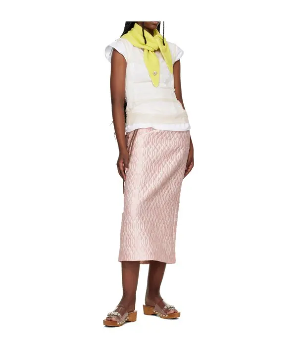Simone Rocha Cashmere Scarves - Yellow