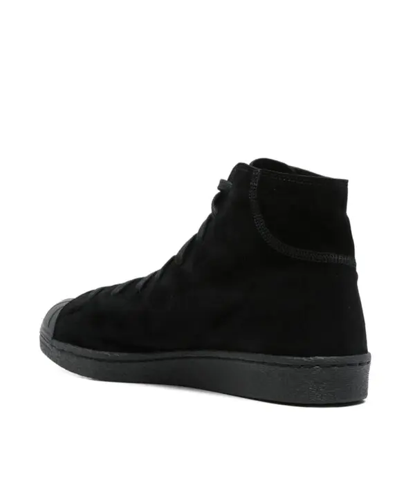 Y3 X Kuro High-top Lace-up Sneakers - Black