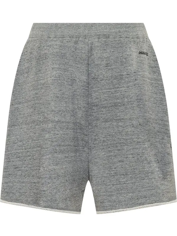 Dsquared2 Iconique Big-fit Shorts - Grey