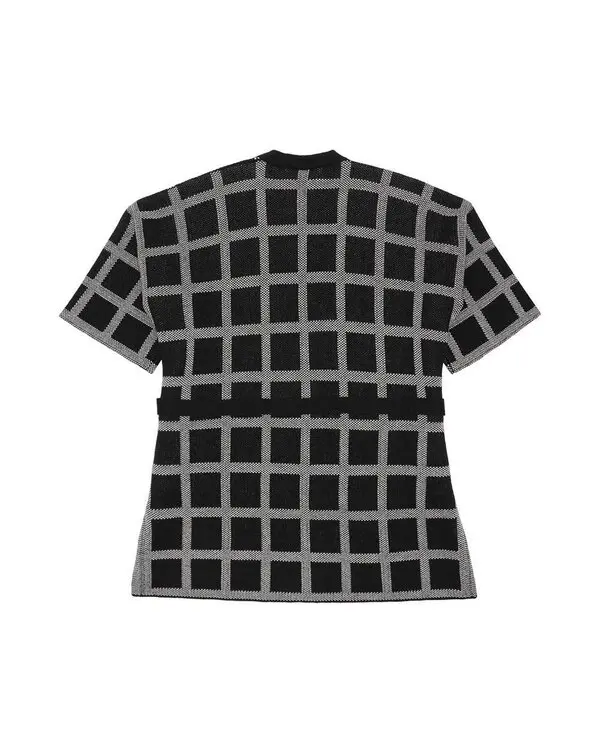 Max Mara Short-sleeved Cardigan With Tie Detail