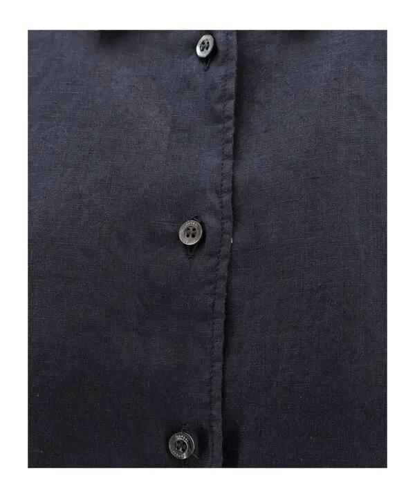 Aspesi Button-up Shirt With Classic Collar - Black