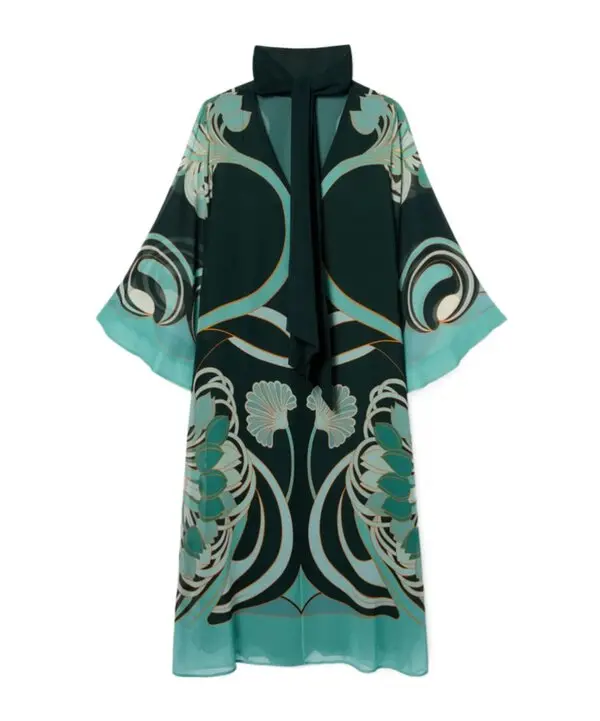 La DoubleJ Magnifico Printed Midi Dress