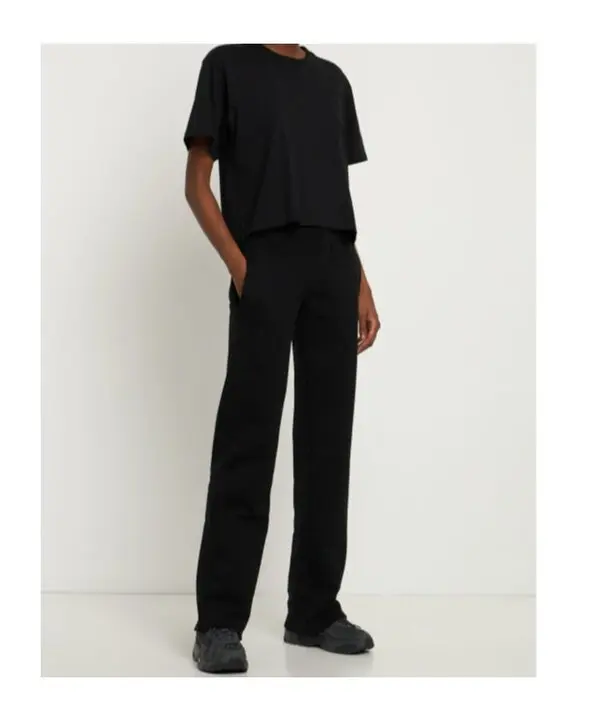 MOWALOLA Logo Print Cotton Jersey Sweatpants