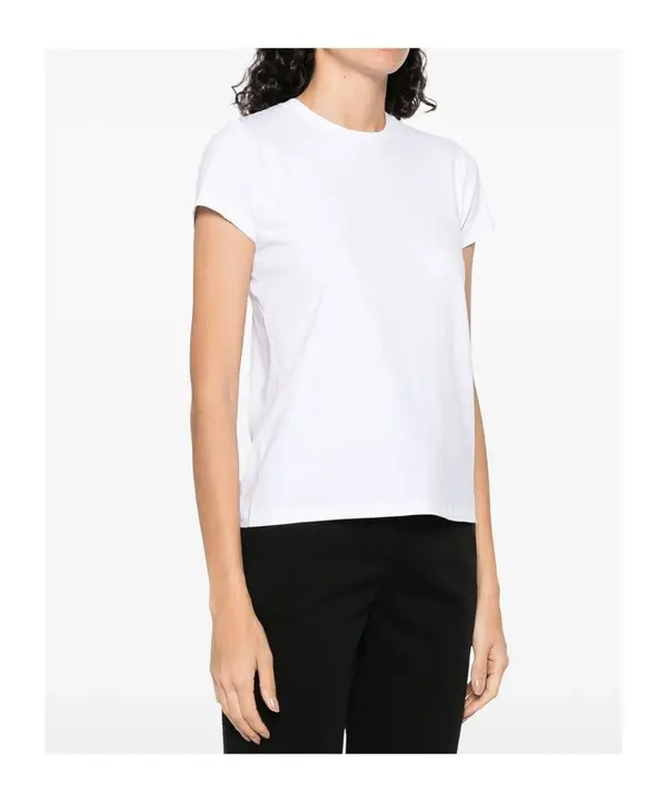 MAZZARELLI Short Sleeve Crewneck T-shirt - White